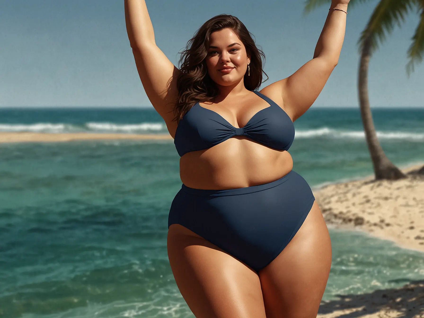 I’m a size 26 and will flaunt my beautiful body in bikinis despite trolls calling me a whale - FNews