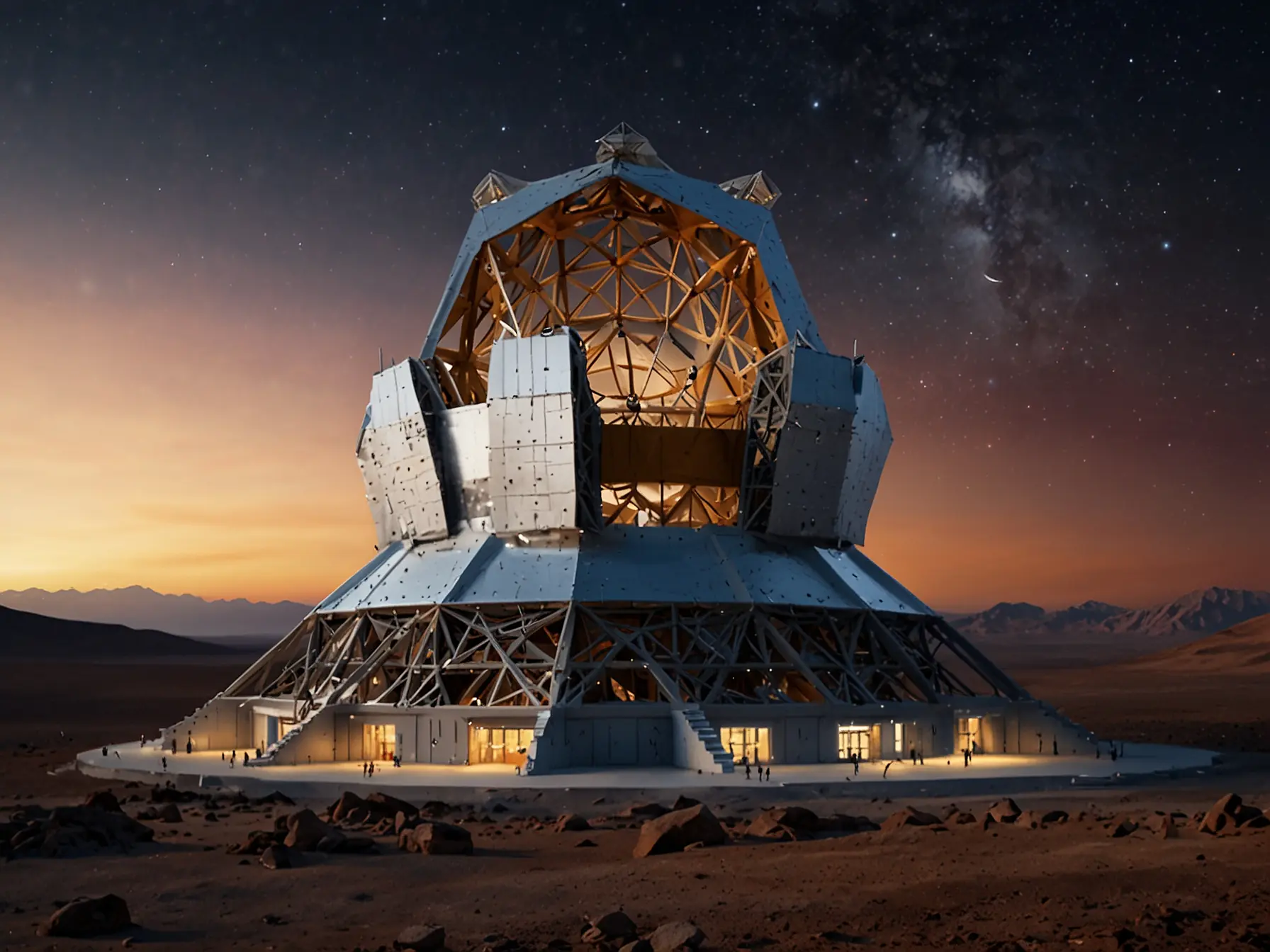 World’s Largest Telescope Continues Taking Shape on Chilean Mountain ...
