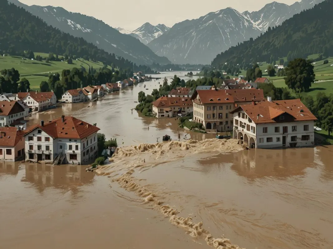 Austria battles major flooding after record downpour - FNews